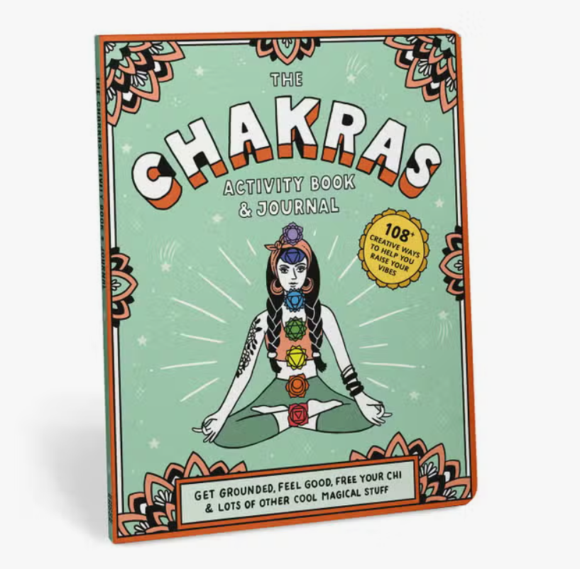 The Chakras Activity Book & Journal – Nourish Natural Products